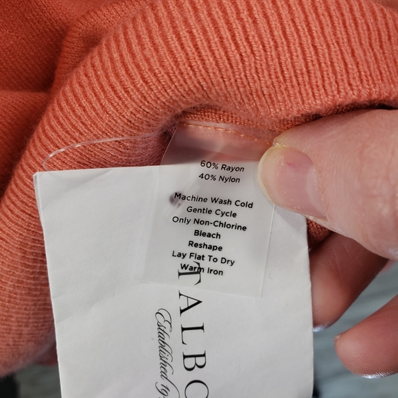 Talbots | Sweaters | New Talbots Sweater Set Coral Plus Size X X Xxl ...